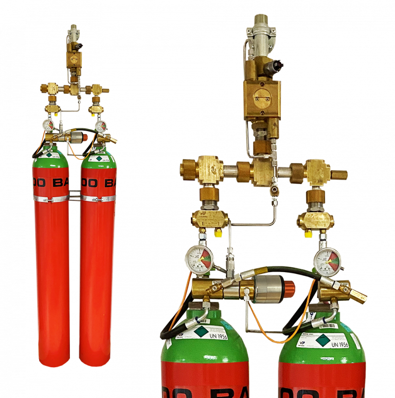 Multi zone fire protection - Advanced SV22 Inergen Solutions