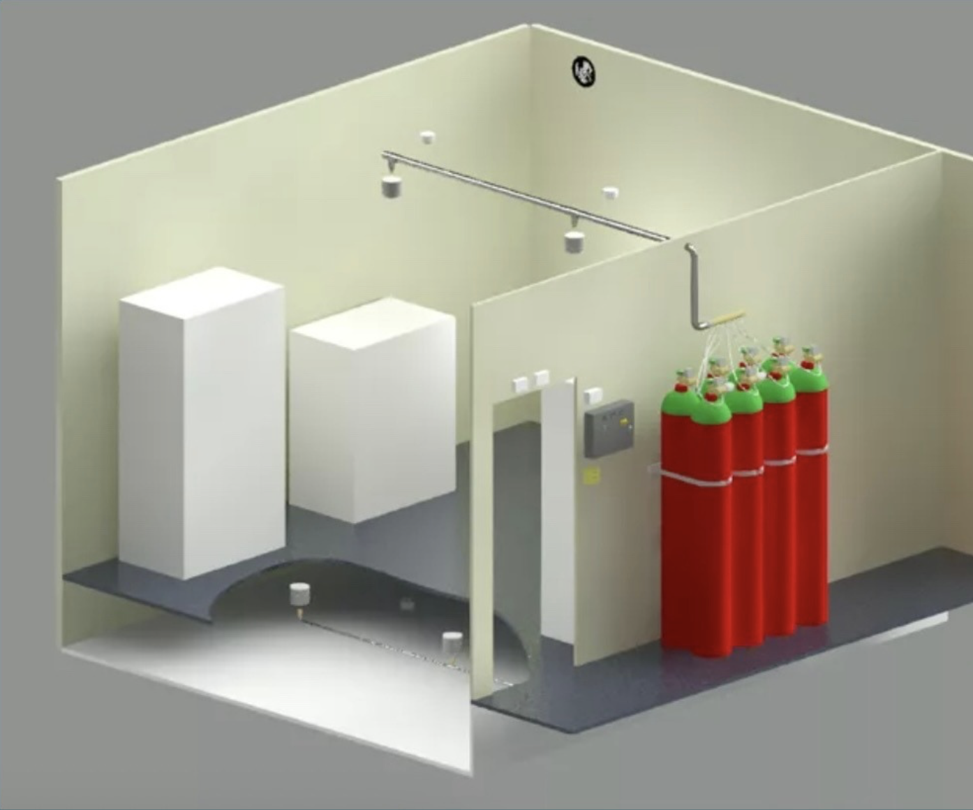 Stand alone fire protection - Reliable Inergen solutions